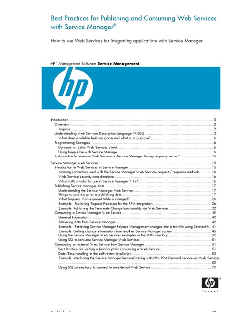 Sm Web Services Best Practices Pdf Web Service Hypertext Transfer Protocol