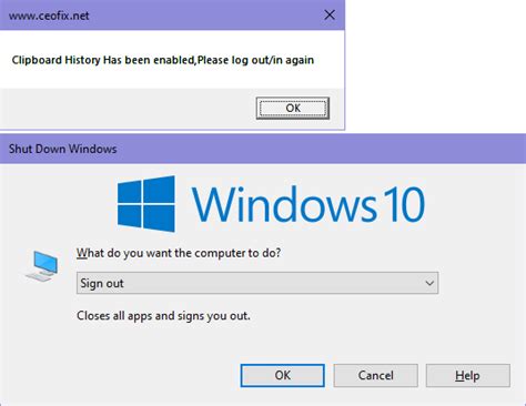 Enable Or Disable Clipboard History In Windows 10