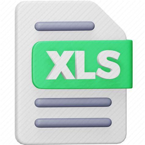 Xls File Format Page Document Extension Xls File Icon Download