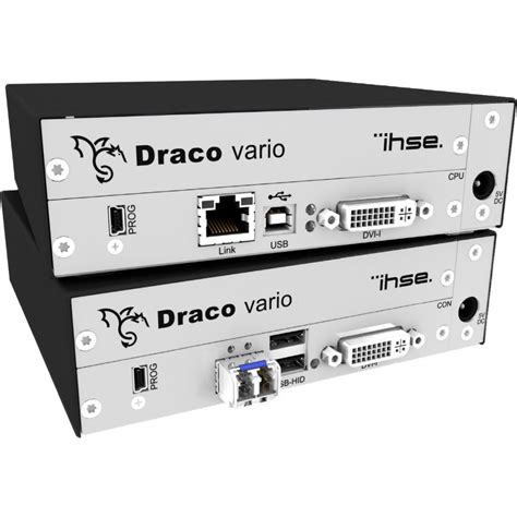 Draco Vario Dvi I Modularer Dvi I Kvm Extender Von Ihse