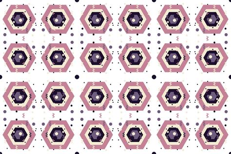 Cover Book Geometric Shapes Seamless Pattern It Consists Of A Polyhedron Such As A Circle Square