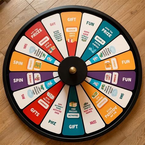 Exciting Spin The Wheel Game Experience Premium Ai Generated Image