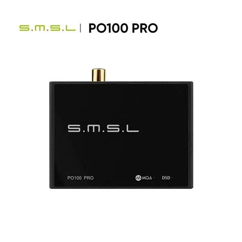 Smsl Po100 Pro Usb Digital Interface Mqa Decoder Xoms Xu316 Dsd64