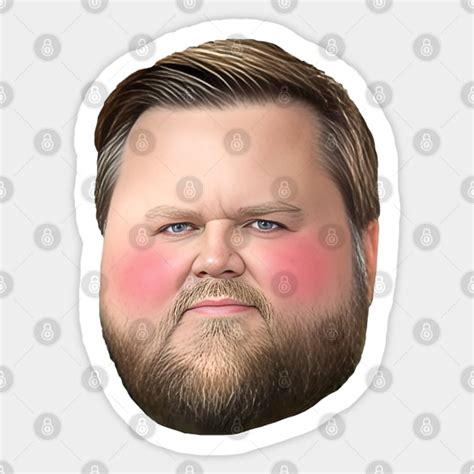 Jd Vance Fat Face Jd Vance Sticker Teepublic