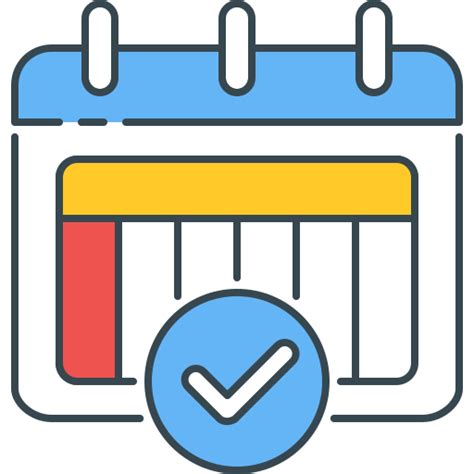 Class Timetable Appointment Calendar Event Plan Schedule Icon