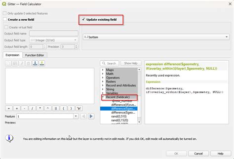 Qgis Editing Expression Used In Creating Field With Field Calculator Geographic