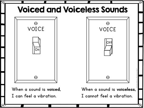 Voiced And Voiceless Sounds In The English Language Artofit