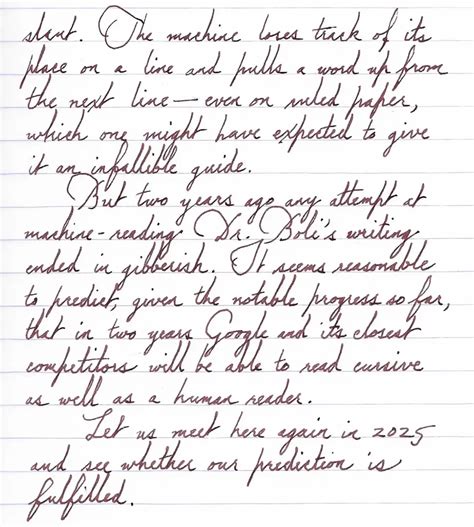 A NEW LEASE ON LIFE FOR CURSIVE Dr Bolis Celebrated Magazine