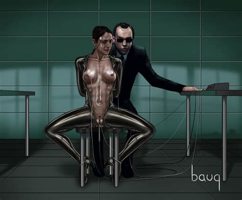 Rule 34 Agent Smith Bauq Crying Fully Clothed Male Hands Behind Back