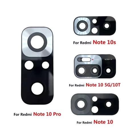 For Xiaomi Redmi Note 10 10s Pro 5g Camera Glass Lens Back Rear Camera Glass Lens Shopee