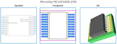 pic16f1828 i ss中文资料 pdf数据手册 参数 引脚图 图片 立创商城