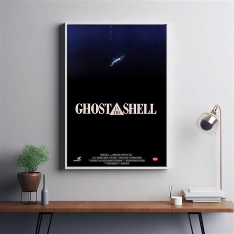 Ghost In The Shell Movie Poster Film Fan Collectibles Vintage Movie Po