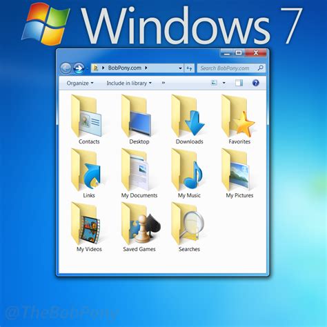 Downloads Folder Icon Windows 7