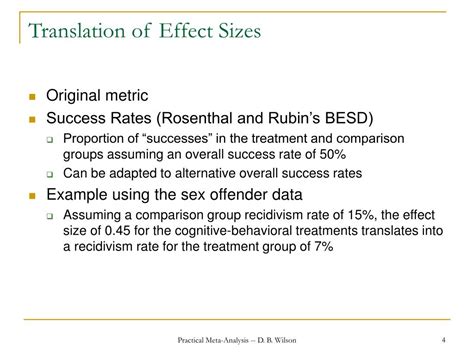 PPT Interpreting Effect Size Results PowerPoint Presentation Free Download ID