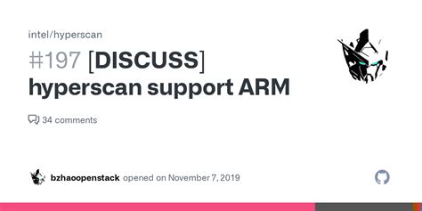 [discuss] hyperscan support arm · issue 197 · intel hyperscan · github
