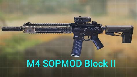 Chuyển đổi vũ khí M4 SOPMOD Block II Call Of Duty Mobile YouTube