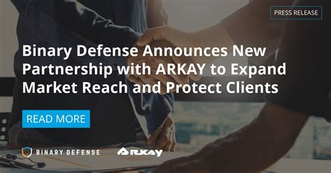 binary defense on linkedin binary defense announces new partnership