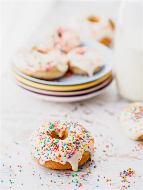 Fairy Bread Baked Donuts Baked Not Fried Families Magazine