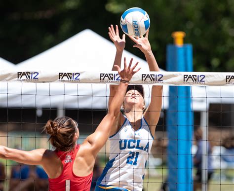 Beach Volleyball Claims 3 0 Sweep Over Arizona In 2nd Day Of Pac 12