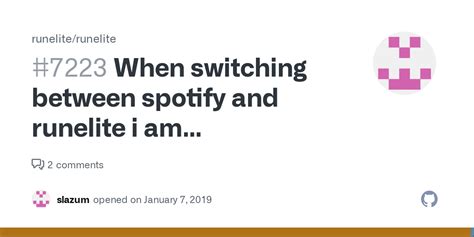 When Switching Between Spotify And Runelite I Am Experiencing Crashes