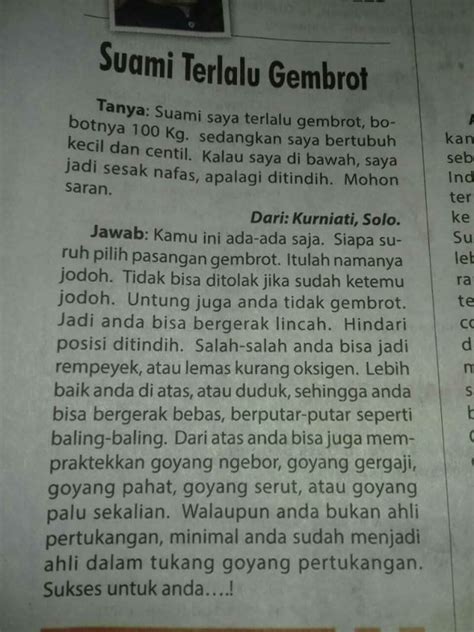 Suami Terlalu Gembrot R Indonesia