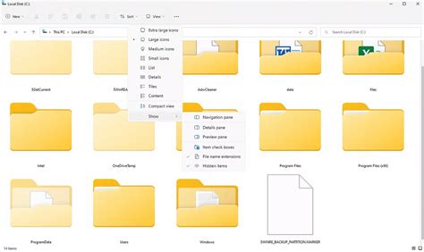 How To Show Hidden Files And Directories In Windows