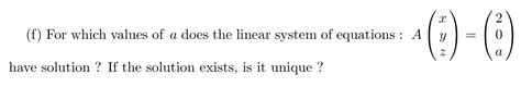 solved 6 let a r3 r3 be the linear map defined as x a