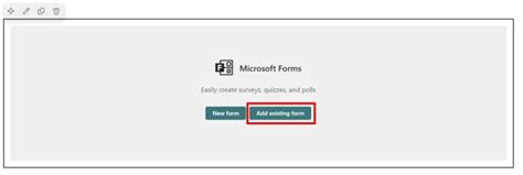 Microsoft Forms Sharepoint Error This Is Not A Valid Form Link Please Copy A Url From