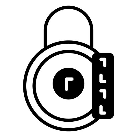 Password Icon Suitable For A Wide Range Of Digital Creative Projects