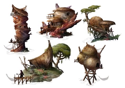 Hrossa Huts On Behance