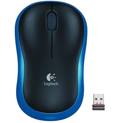 Souris Sans Fil Logitech M185 Bleu Spacenet Tunisie
