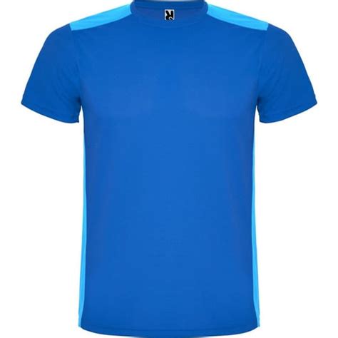 Roly Koszulka Sportowa Z Krótkim Rękawem Dla Dorosłych Unisex Detroit M Kobaltowy ROLY