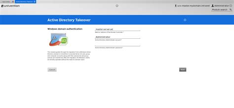 migration of a windows ad domain to a ucs samba domain