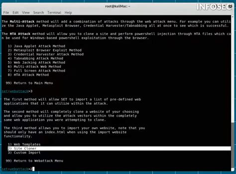 Setting Up A Phishing Attack With Set Infosec
