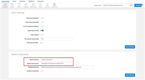 Paypal Integration Rewards Questionpro Help Document