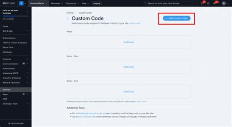 add attributer code to your wix website attributer