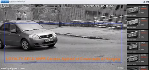 Loyalty Secu License Plate Number Recognition Capture Anpr Alpr Camera System Applied At