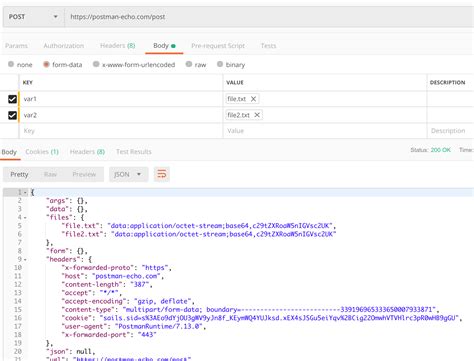Post Method Does Not Maintain Uploaded File If Changing Any Other Parameter Of API Issue
