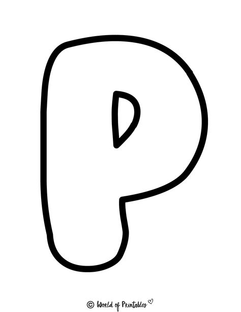 Printable Letters And Alphabet Letters Free Printable Letter P Letter