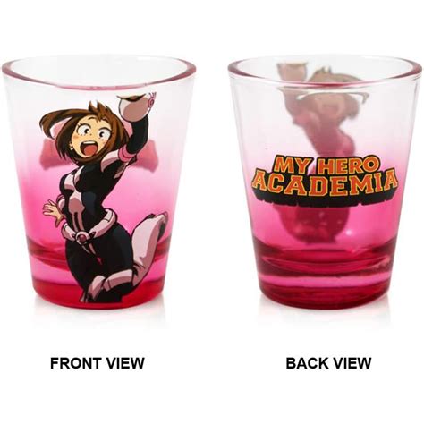 My Hero Academia Characters 4 Pack Shot Glasses Brew