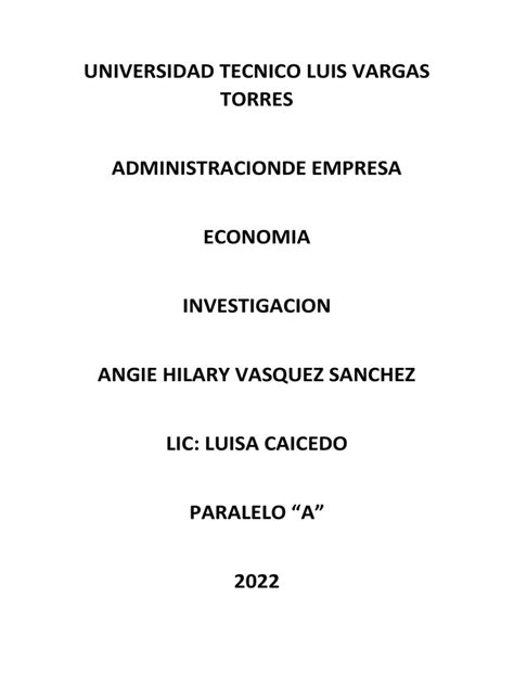 Variables Microeconomicas Descargar Gratis Pdf Microeconomía