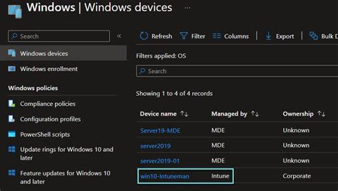 Defender For Endpoint MDE Onboard Intune Managed Windows