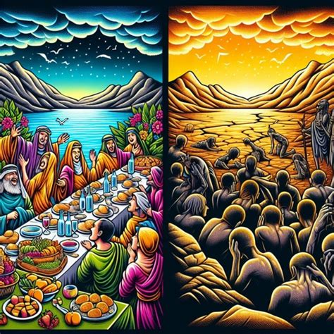 The Great Banquet Artwork Bible Art