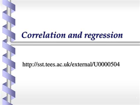 Ppt Correlation And Regression Powerpoint Presentation Free Download Id5038155
