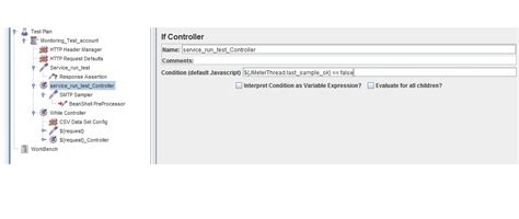 If Statement How To Implement If Else Block In Jmeter Test Plan Stack Overflow