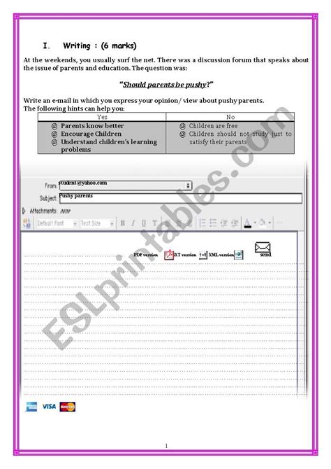 Assignment Worksheet
