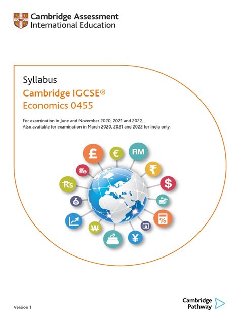 Cie Igcse Economics Syllabus 2022 Download Free Pdf Microeconomics