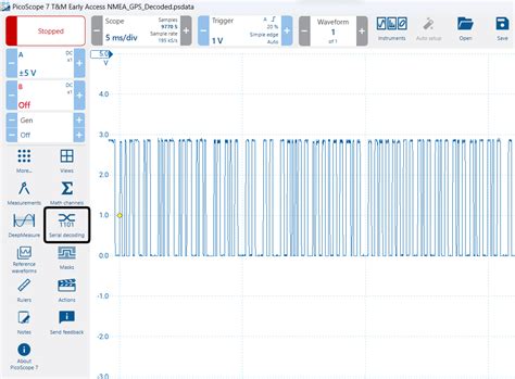 how to decode and analyze nmea 0183 in picoscope 7