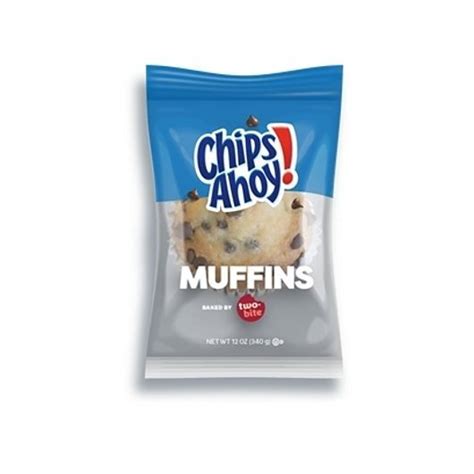 Two Bite Chips Ahoy Muffin 12 Ounce 12 Per Case