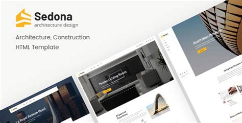 Sedona Architecture And Construction Html Template By Deothemes Themeforest